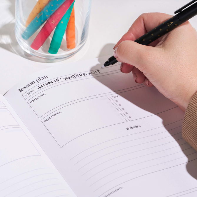 Hexagon Teacher Workbook | Erin Condren