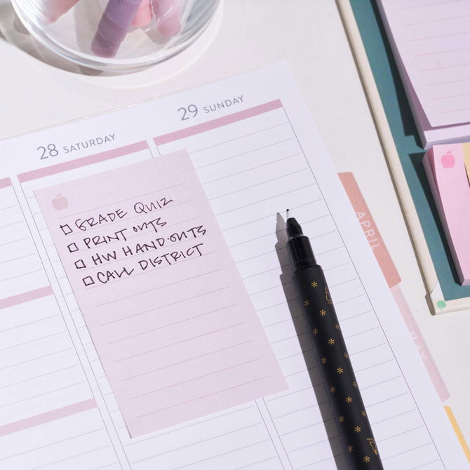 Teacher Sticky Notes Booklet | Erin Conndren