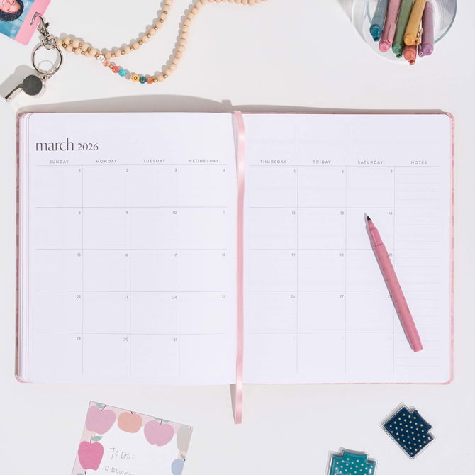 Bouquet Softbound Teacher Lesson Planner Bundle | Erin Condren