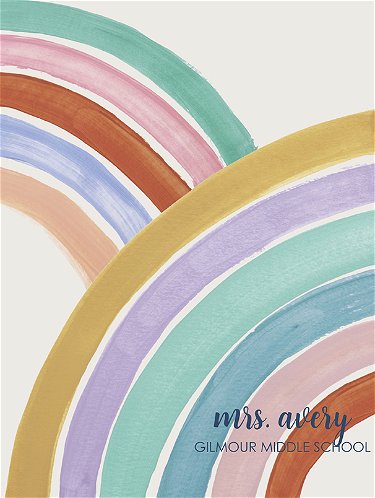 Painted Rainbow Teacher Planner & Lesson Planner Book | Erin Condren
