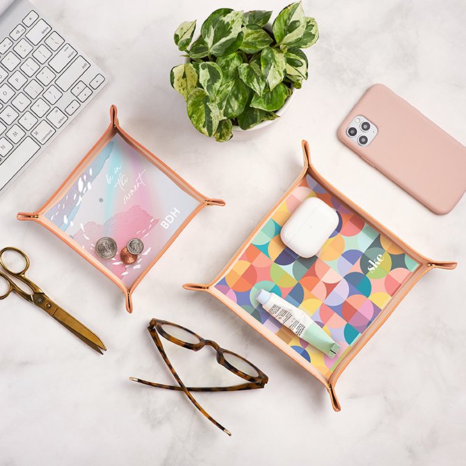 Abstract Circles Large Valet Tray | Erin Condren