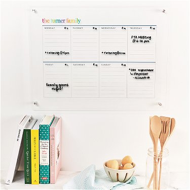 Acrylic Weekly Wall Calendar | Erin Condren