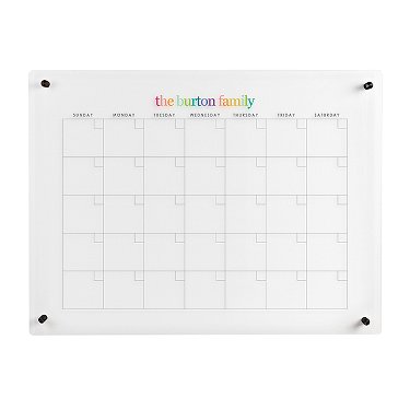 Acrylic Monthly Wall Calendar | Erin Condren