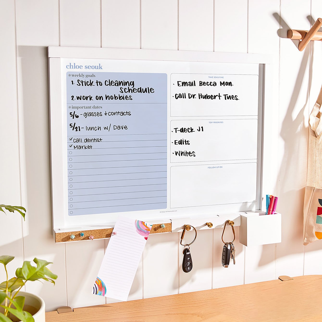 Productivity Wall Organization Center | Erin Condren