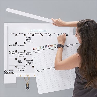 Custom Color Weekly Schedule Wall Organization Center Insert Board ...