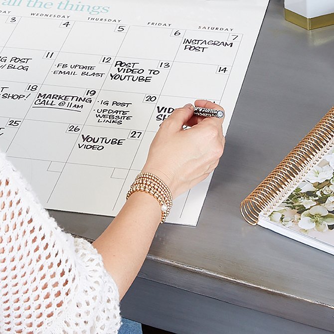 Stylized Neutral Chore Chart & Checklist Wall Organization Center ...