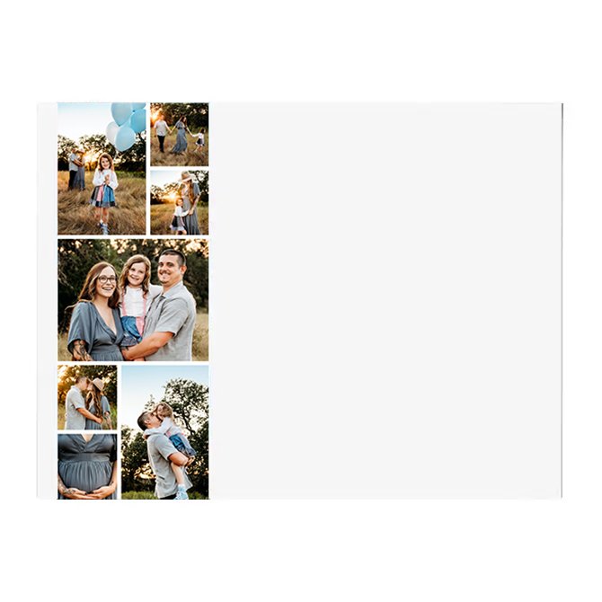 Signature Personalized Photo Wall Organization Center Insert Board ...