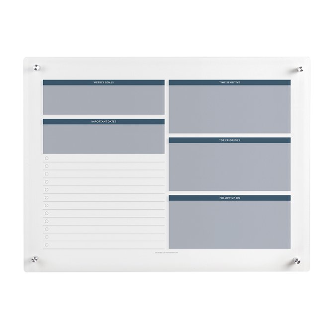 Acrylic Productivity Wall Calendar | Erin Condren