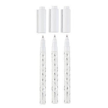 White Fine Tip Wet Erase Markers 3-Pack | Erin Condren