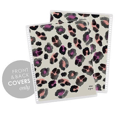 Watercolor Leopard Print Covers | Erin Condren