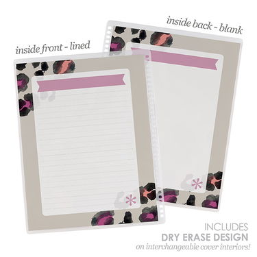 Watercolor Leopard Print Covers | Erin Condren