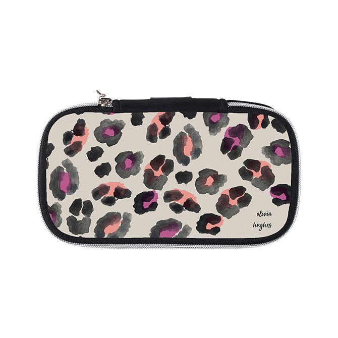 Watercolor Leopard Print Pencil Case | Erin Condren