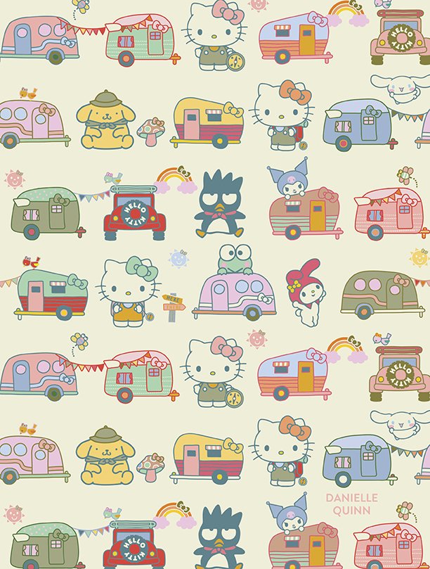 Hello Kitty and Friends Happy Campers Covers | Erin Condren