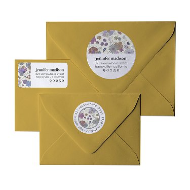 Custom Return Address Labels | Erin Condren