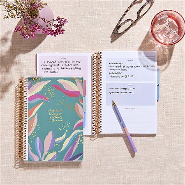 A5 Daily Routines and Rituals Journal and Notebook | Erin Condren