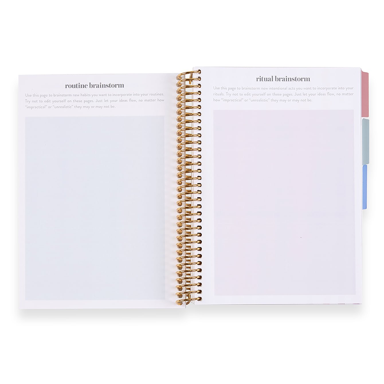 A5 Daily Routines and Rituals Journal and Notebook | Erin Condren