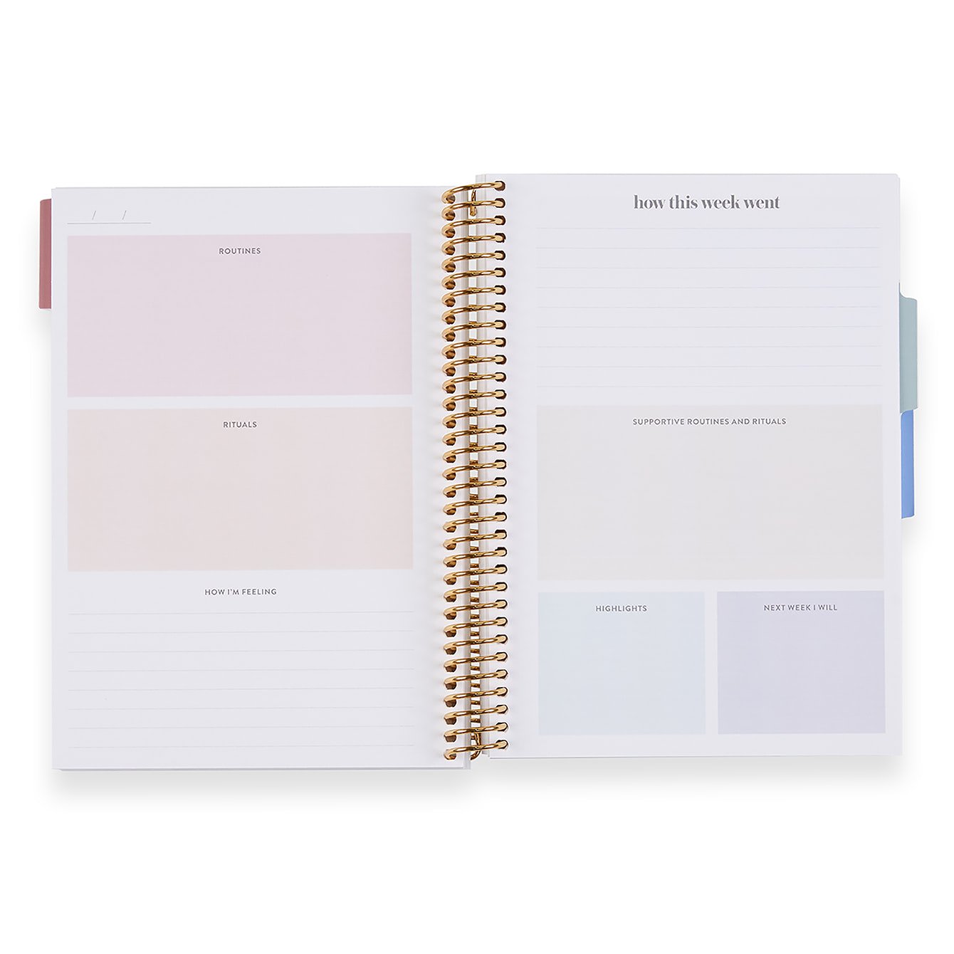 A5 Daily Routines and Rituals Journal and Notebook | Erin Condren
