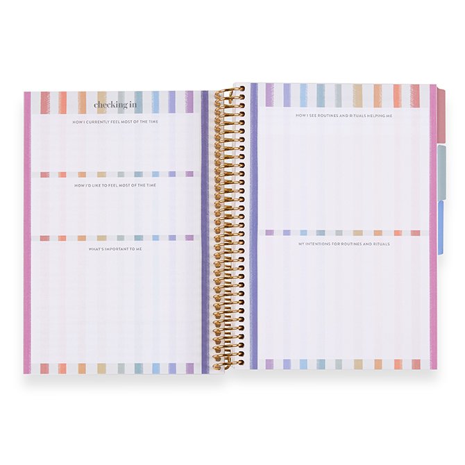 A5 Daily Routines and Rituals Journal | Erin Condren