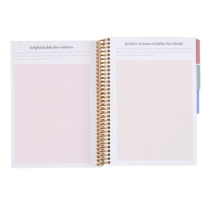 A5 Daily Routines and Rituals Journal | Erin Condren