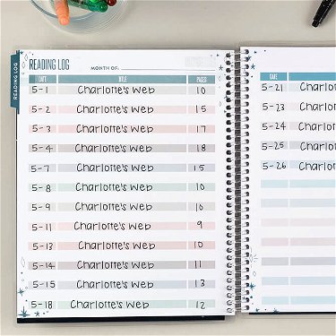 Star Wars Grogu™ Reading Log and Journal | Erin Condren