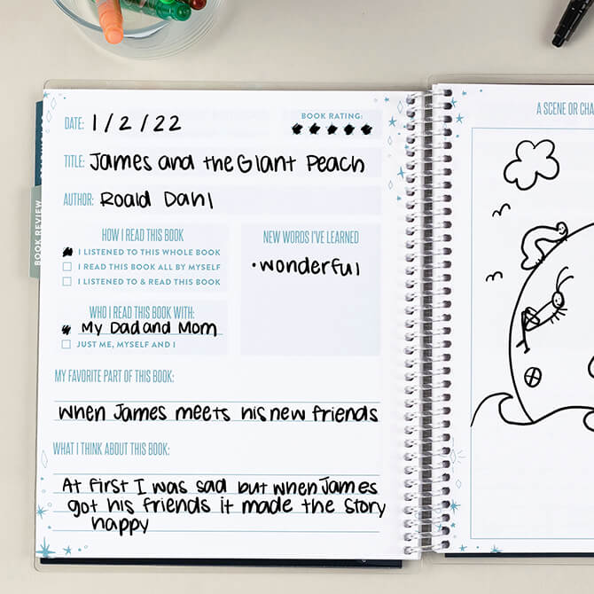 Star Wars Grogu™ Reading Log and Journal | Erin Condren