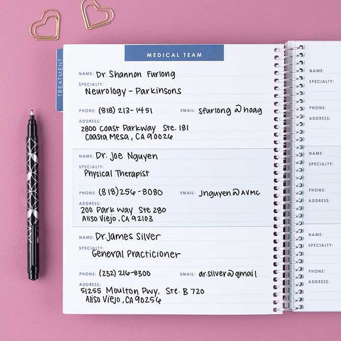 Medical Treatment Planner | Erin Condren