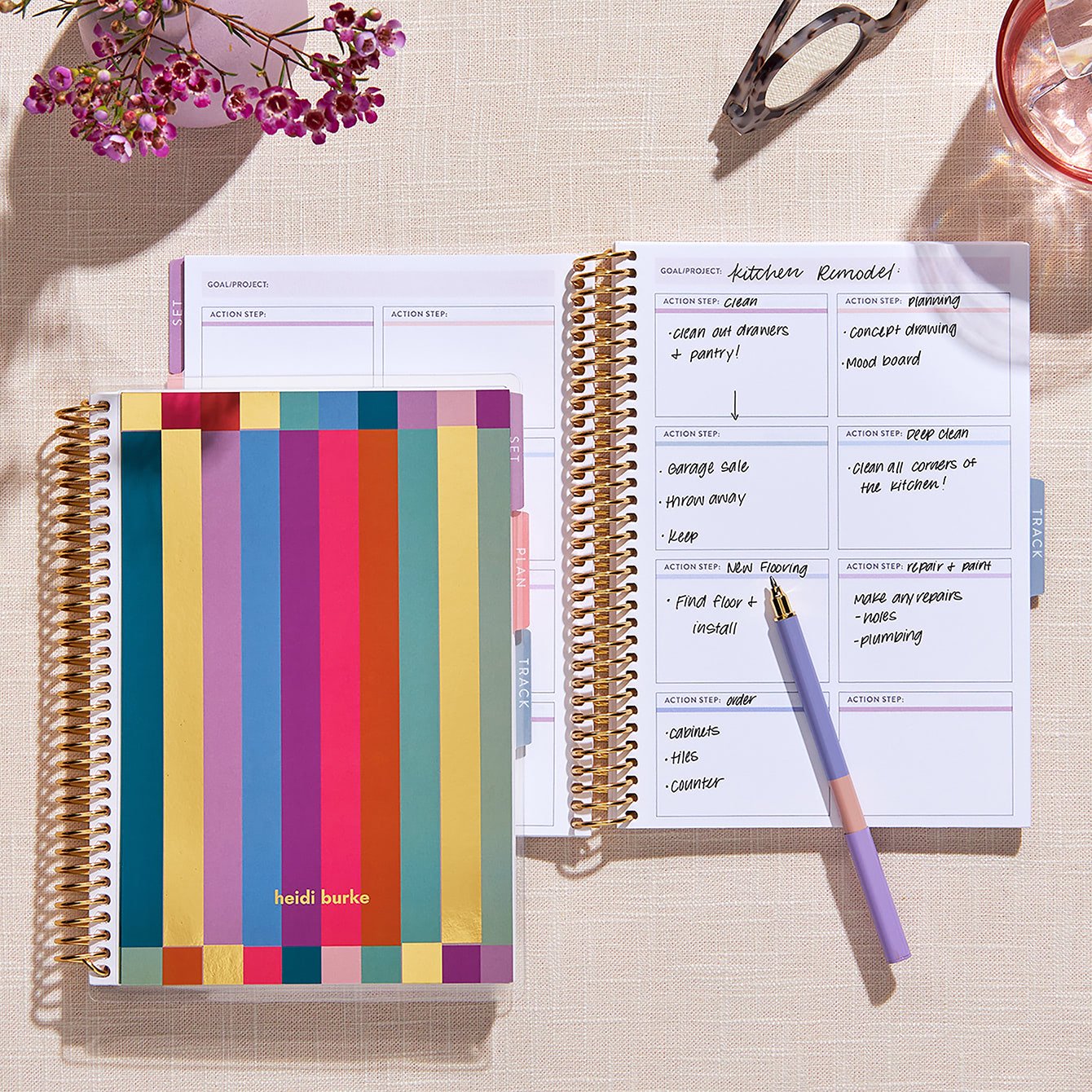 A5 Productivity Planner Tracker | Erin Condren
