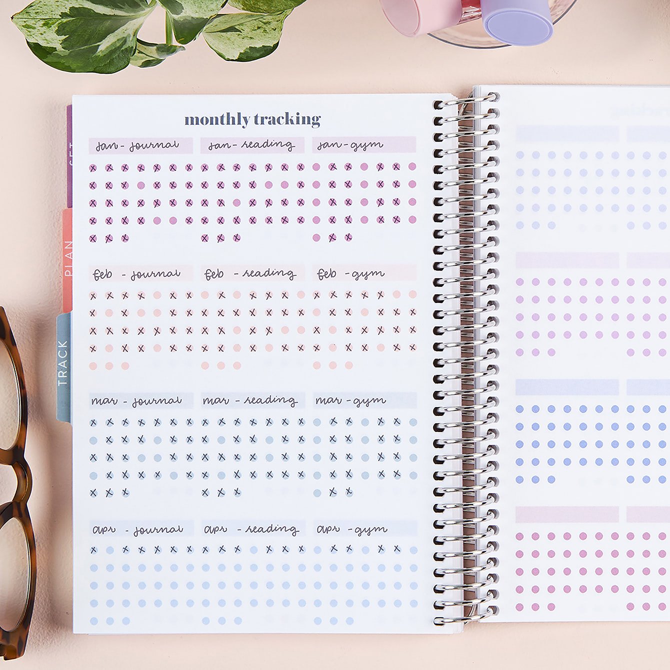 A5 Productivity Planner Tracker | Erin Condren
