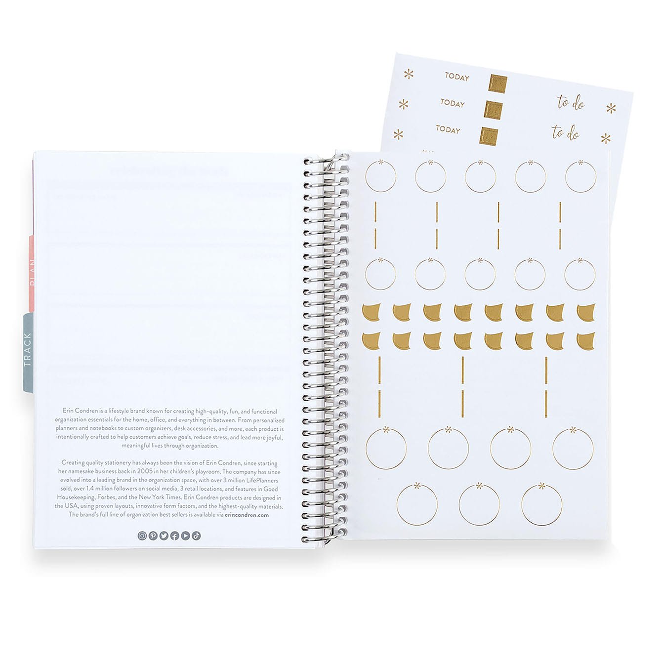 A5 Productivity Planner Tracker | Erin Condren