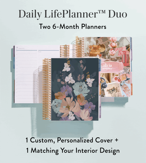 Daily Planner | Daily LifePlanner Duo for Organization